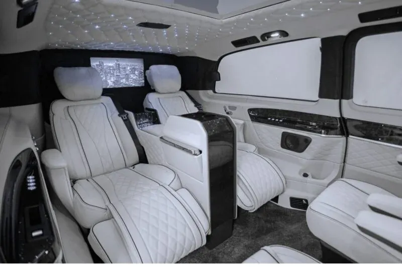Experience the Jet Class Mercedes-Benz V-Class Chauffeur